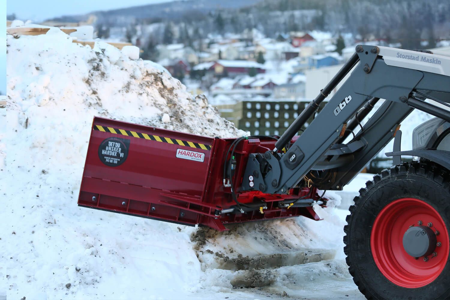 Level up your Snow Plough Blower | Hardox® In My Body